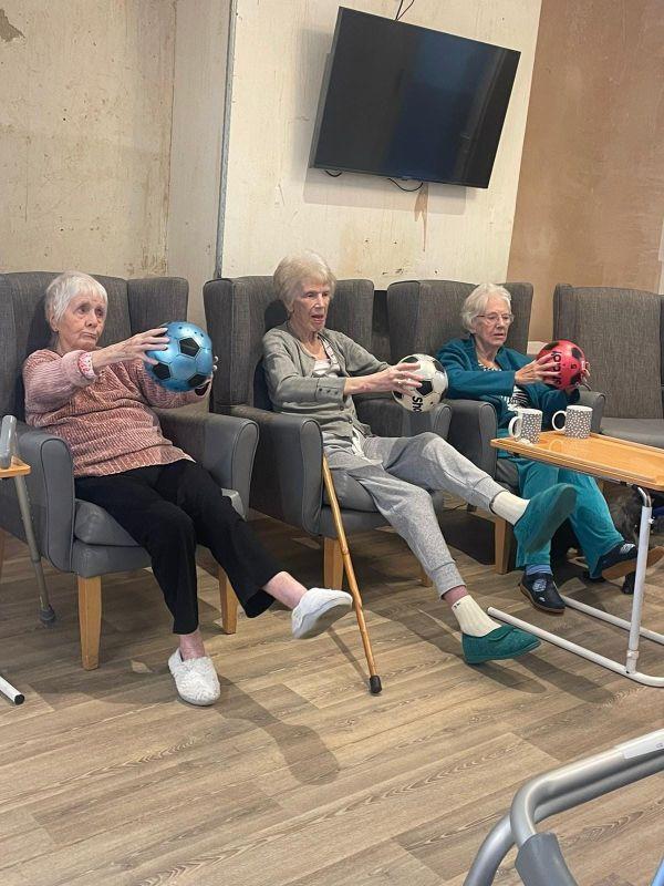 Energizing Mondays: Chair-Based Exercise with Lucy - Ambleside Care Home